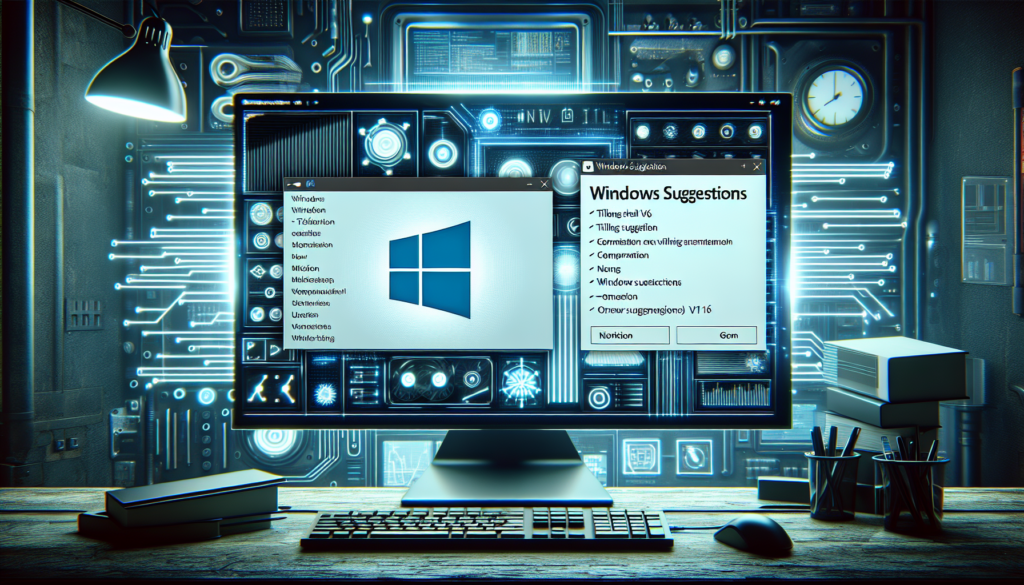 Tiling Shell v16: 윈도우 관리의 혁신, 'Windows Suggestions' 기능 소개 - 라이프온룸